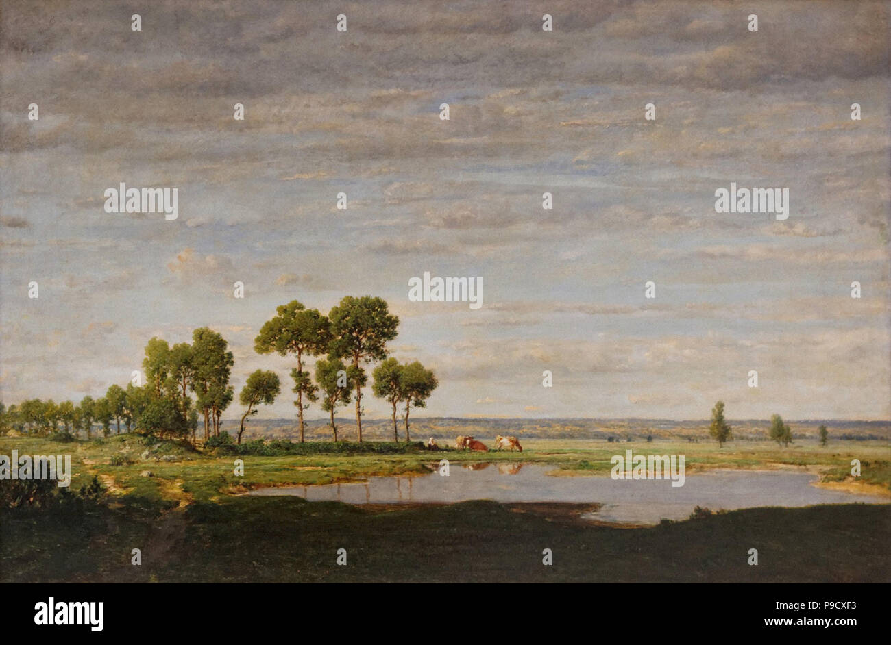 Rousseau Theodore - Spring Stock Photo - Alamy