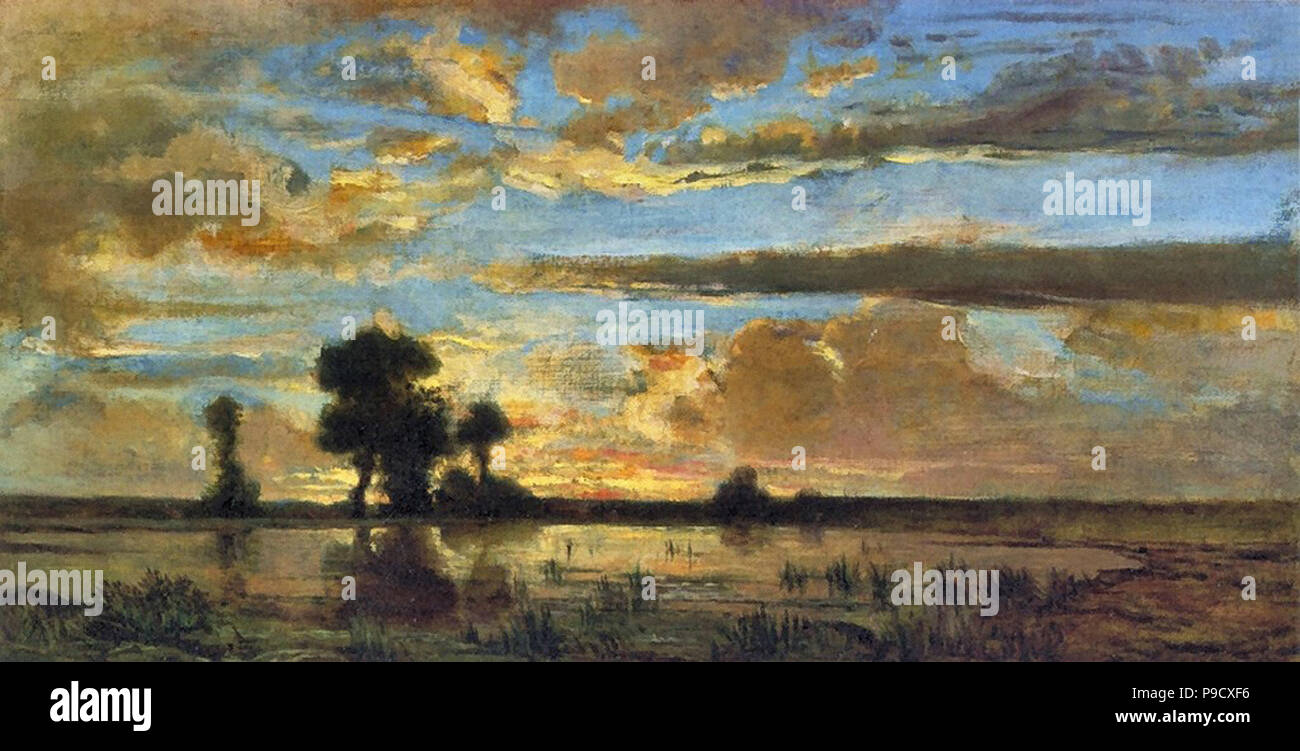 Theodore rousseau painting hi-res stock photography and images - Alamy