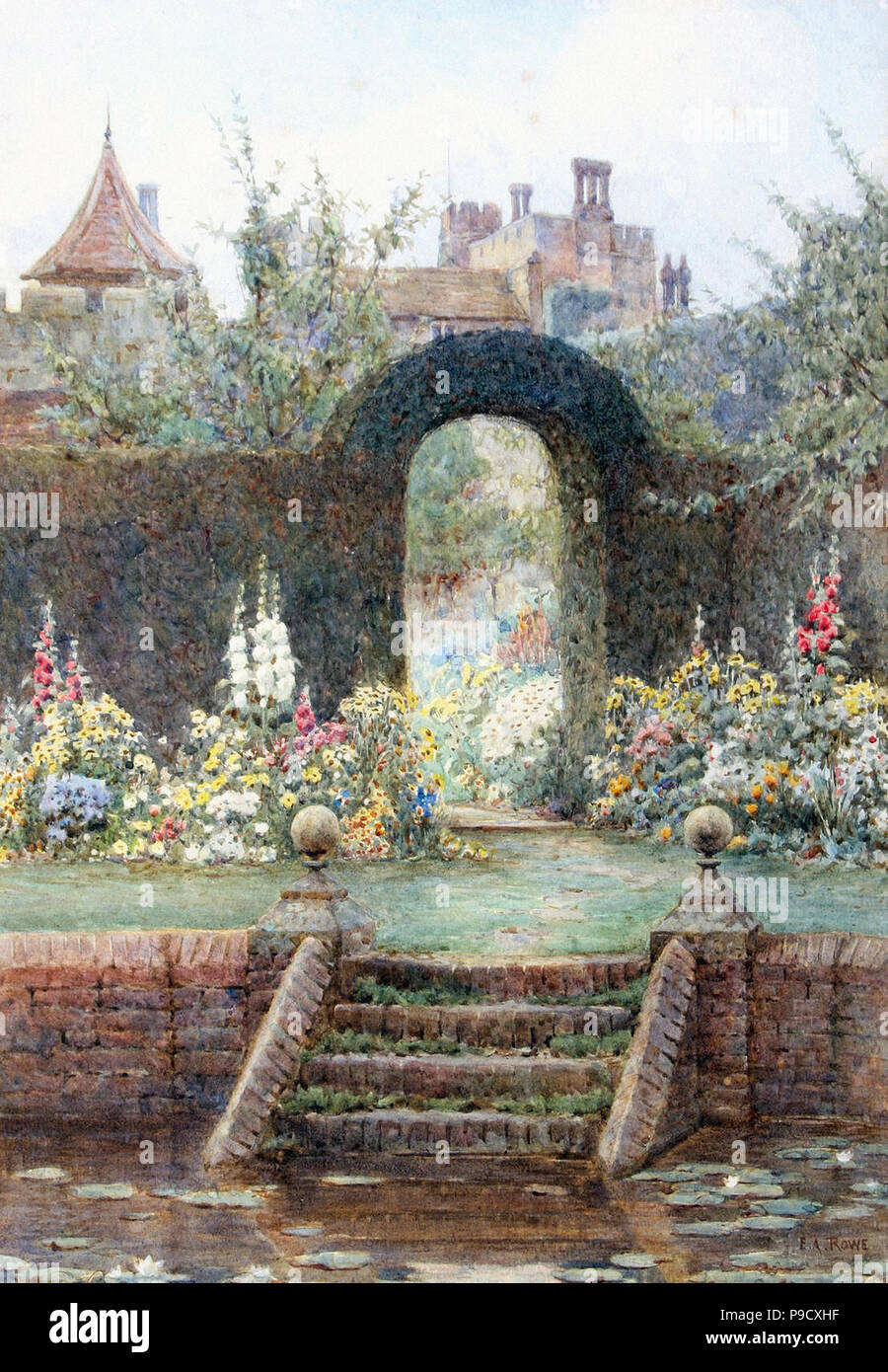 Rowe Ernest Arthur - Penshurst Stock Photo - Alamy