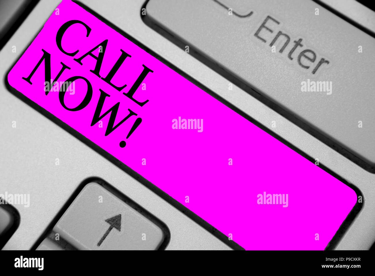 Handwriting text writing Call Now. Concept meaning To immediately ...