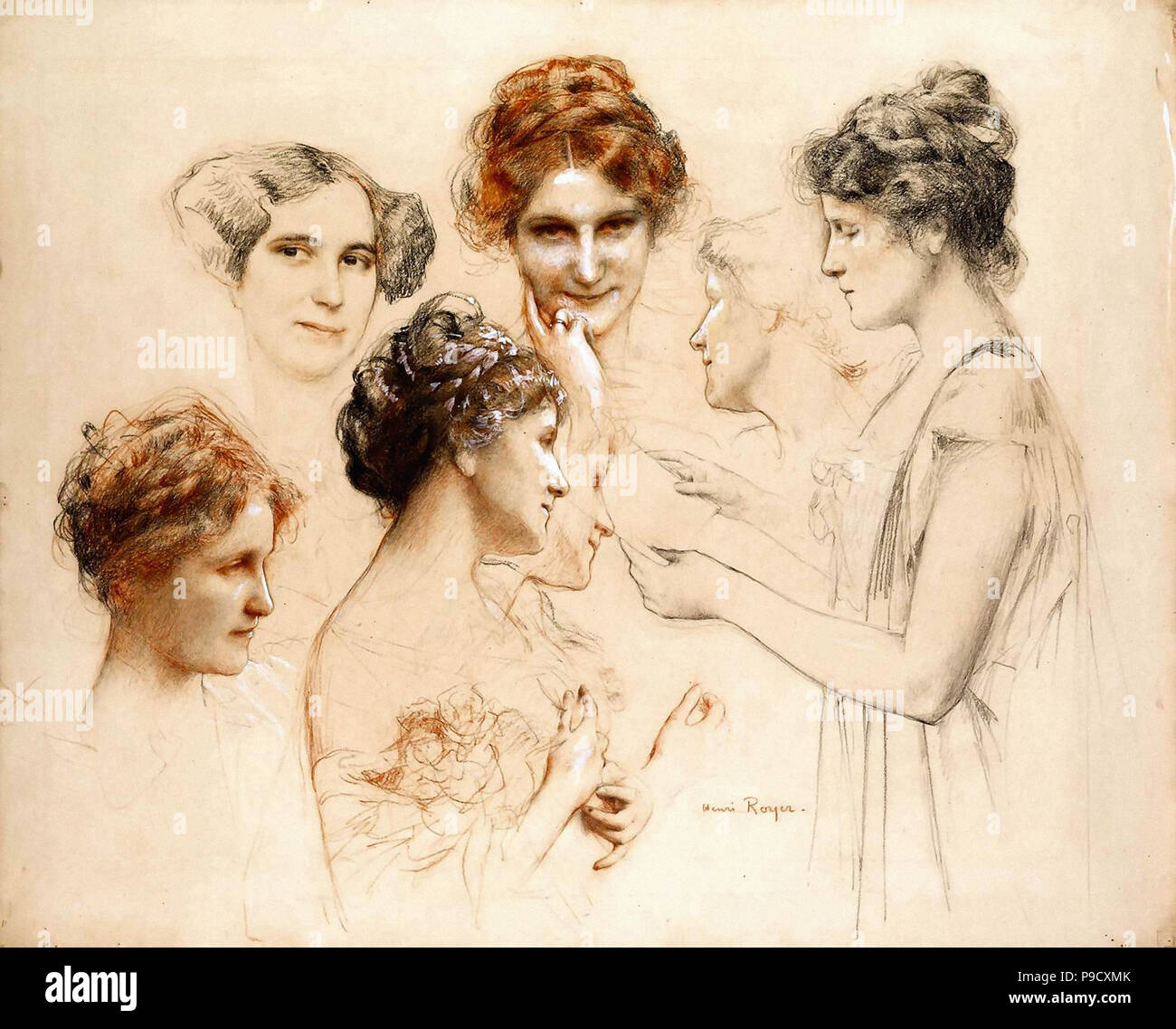 Henri royer hi-res stock photography and images - Alamy