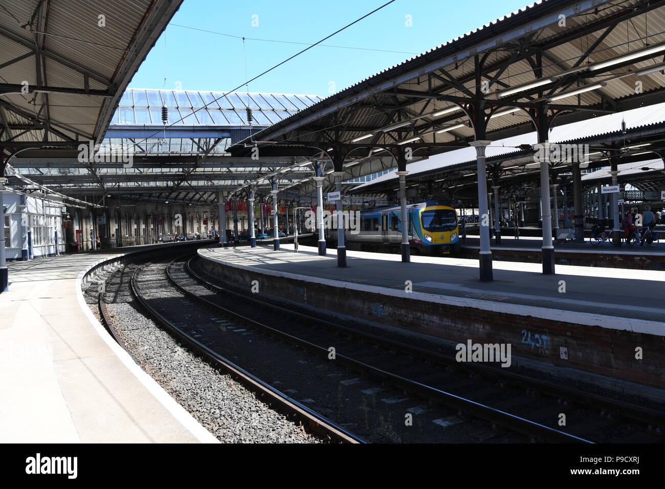 Newcastle Central Railway Station High Resolution Stock Photography and ...