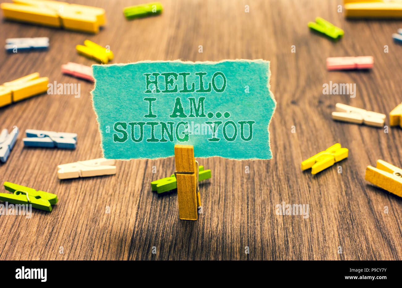 Angry customer holding paper hi-res stock photography and images - Alamy