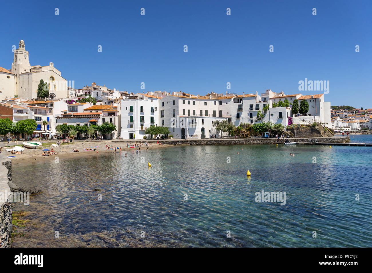 Cadaques on Cape Creus Costa Brava Stock Photo - Alamy