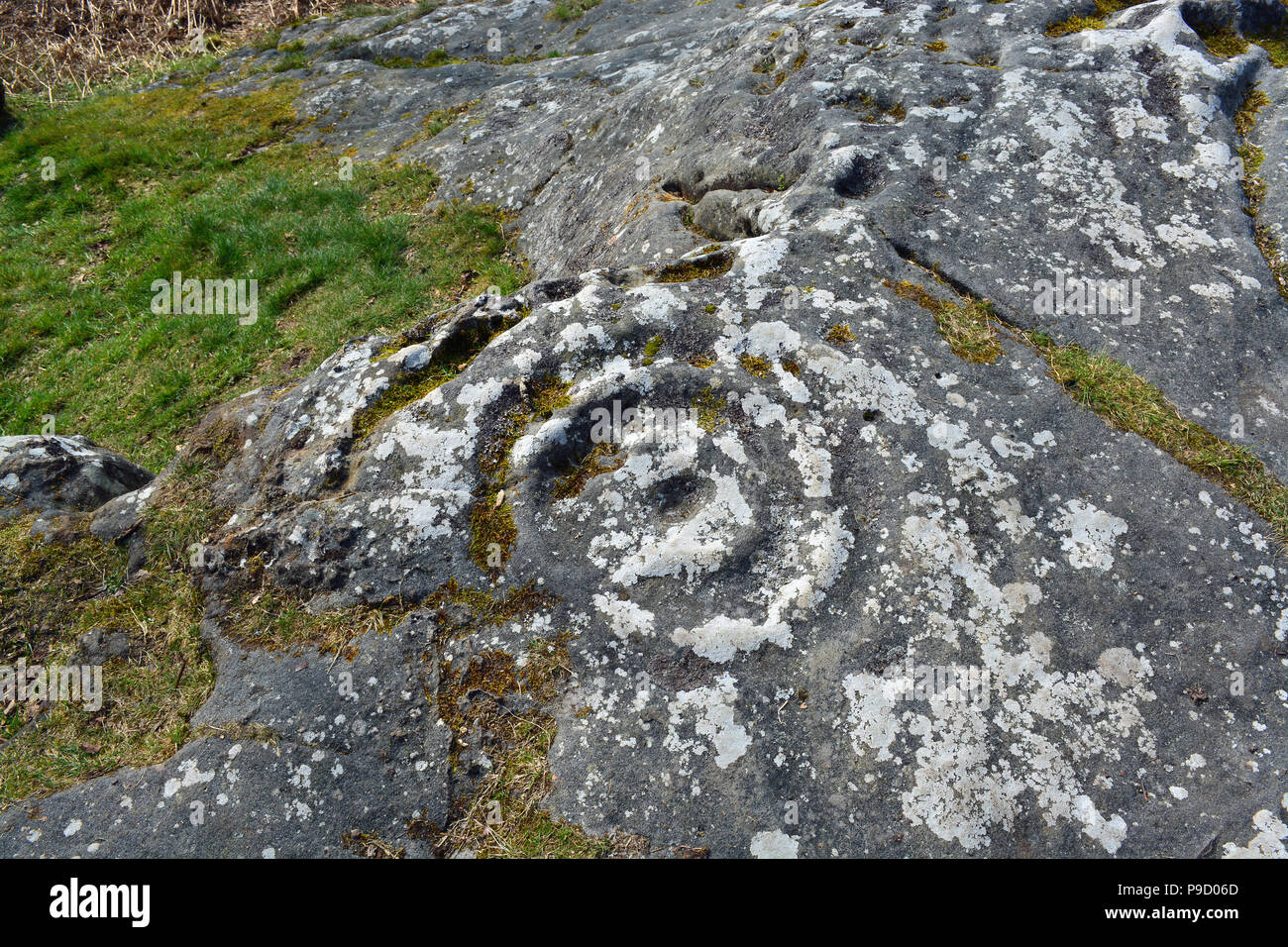 Neolithic rock art carved hi-res stock photography and images - Alamy