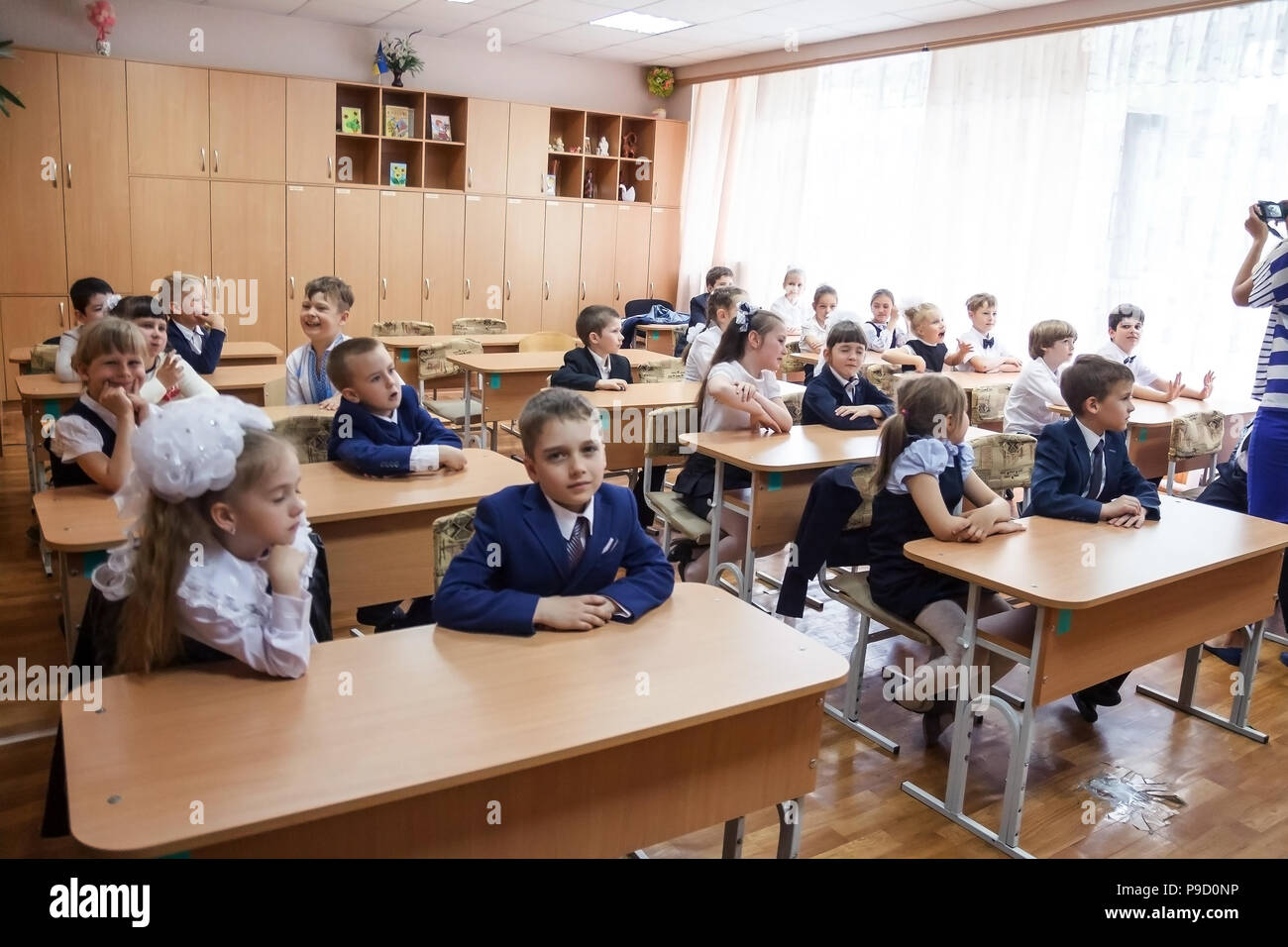 Group study classroom russia hi-res stock photography and images - Alamy