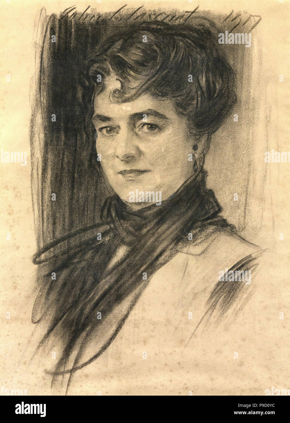 Sargent John Singer - Portrait of Mrs Mabel Hunt Slater Stock Photo - Alamy