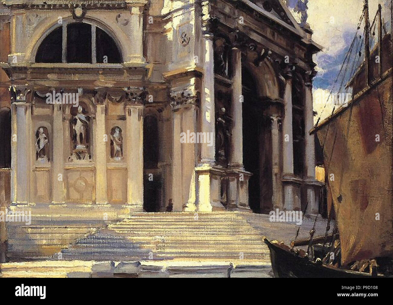 Sargent John Singer - Santa Maria Della Salute 3 Stock Photo - Alamy