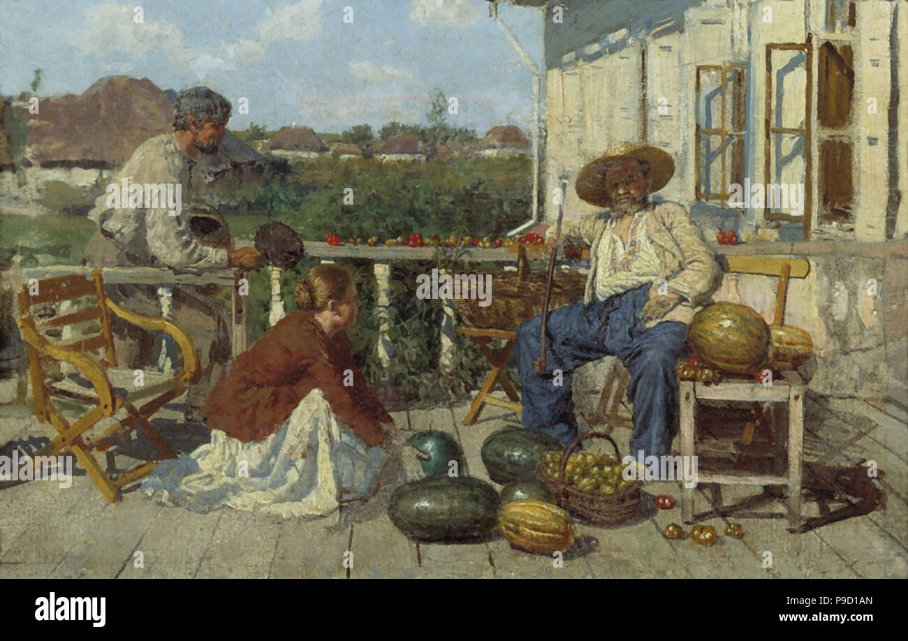 Savitsky painting hi-res stock photography and images - Alamy