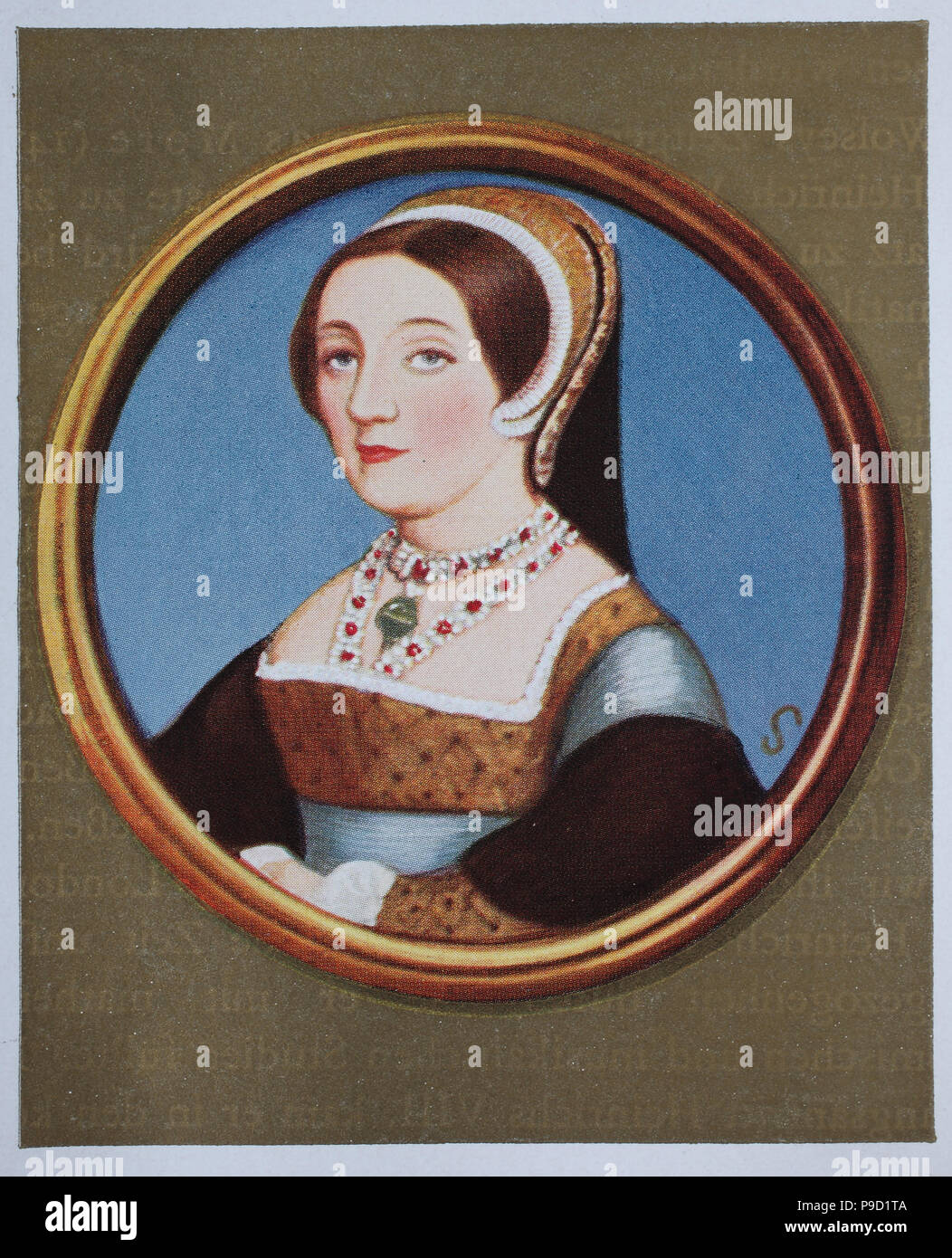 Catherine Howard Wax Figure