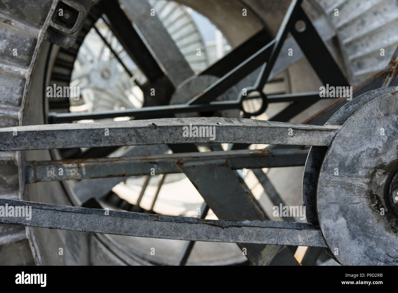 abstract metal construction iron close up view iron Stock Photo - Alamy
