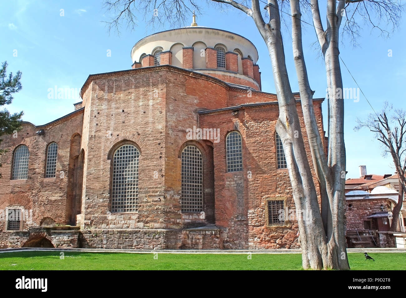 Saint Irina church placed in the territory of Topkapi palace, Istanbul ...