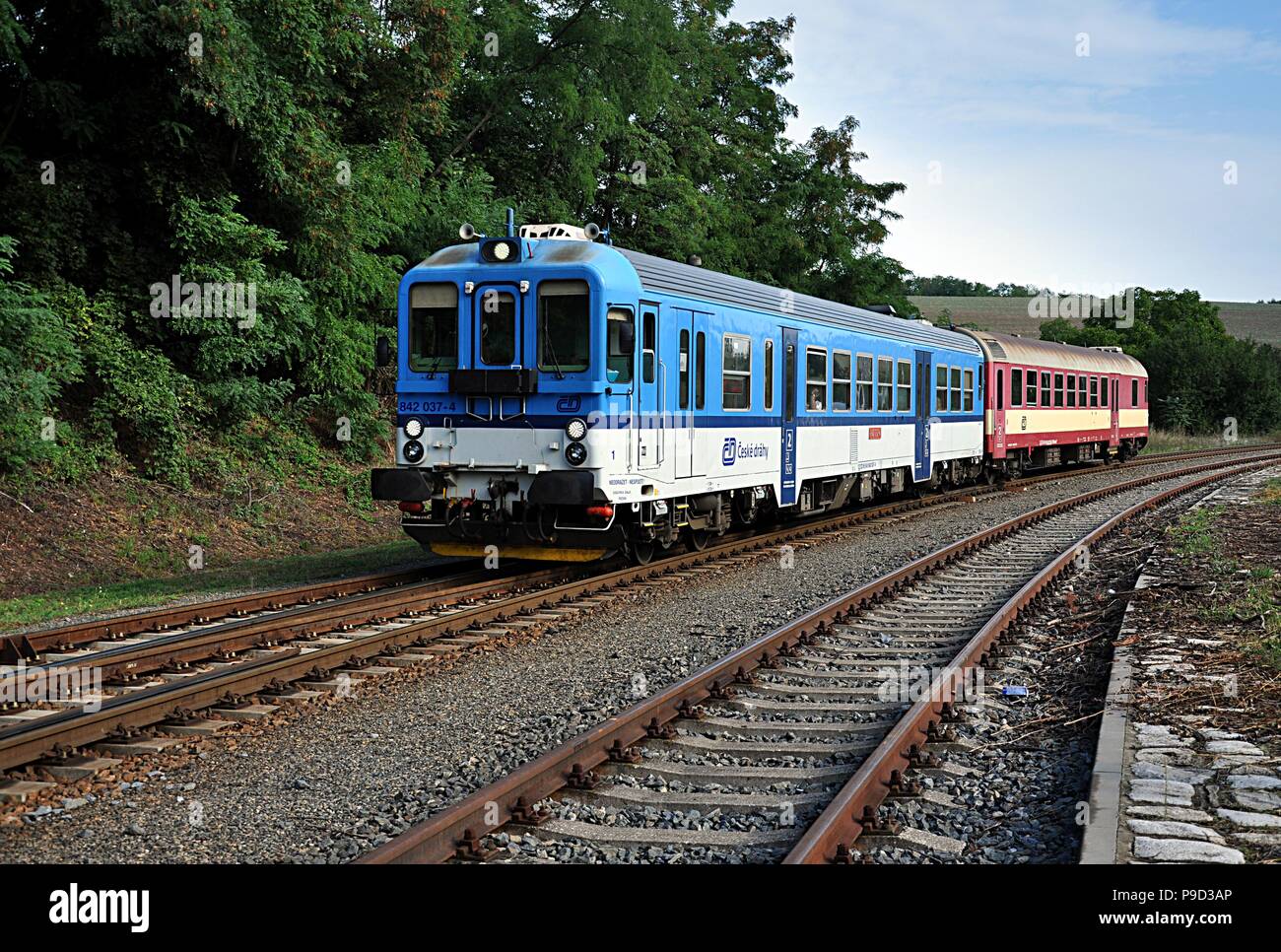 modern locomotive in station Stock Photo - Alamy