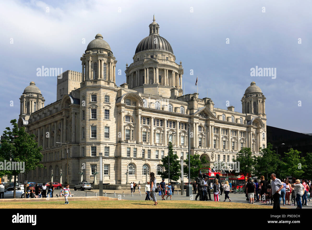 The Port of Liverpool Building, George's Parade, Pier Head, UNESCO ...