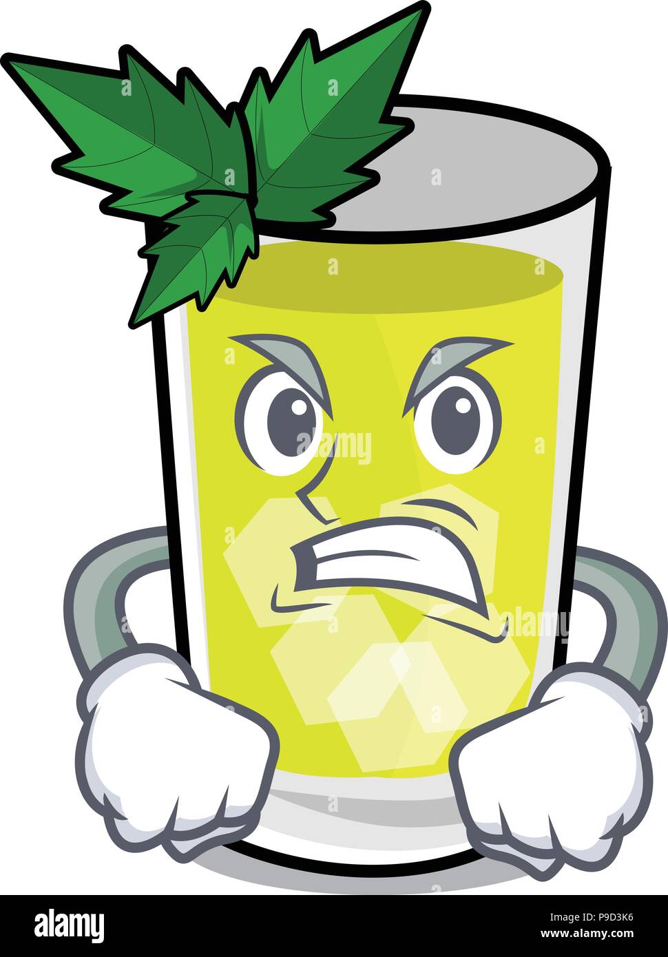 Angry mint julep mascot cartoon Stock Vector Image & Art - Alamy