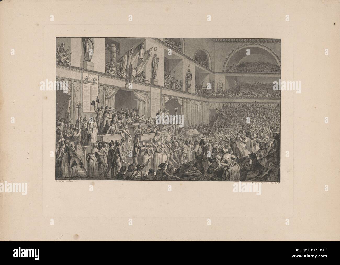 The Constitution of 24 June 1793. Museum: PRIVATE COLLECTION Stock ...