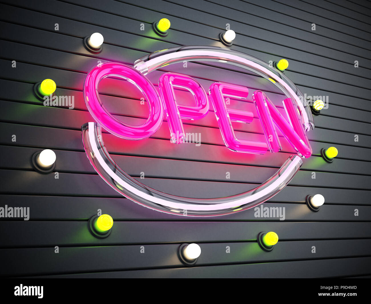 Purple neon signage hi-res stock photography and images - Alamy