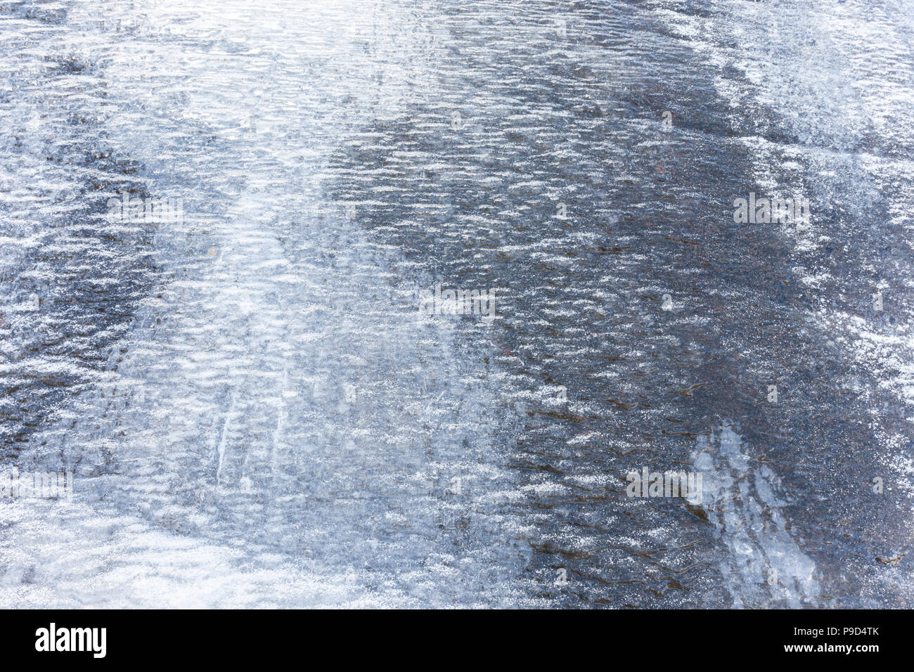a layer of verglas or ice on rocks coul be very dangerous for climbers ...