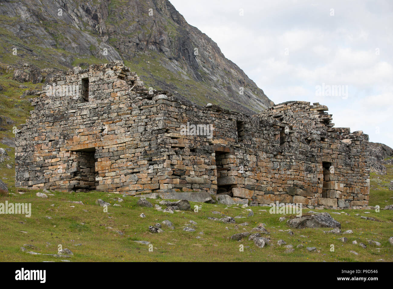 Hvalsey Church (Greenlandic Norse Ruins), Southern Greenland near ...