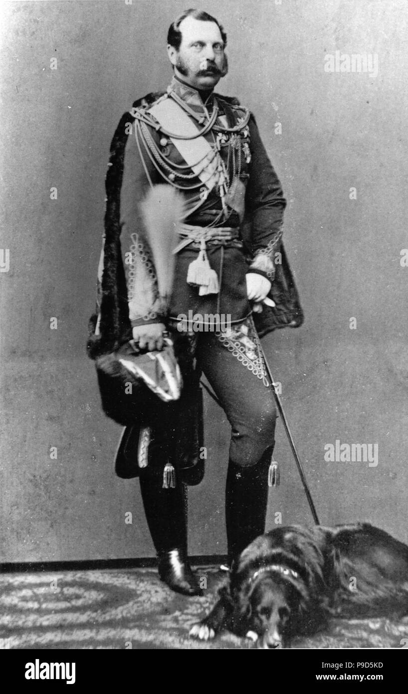 Portrait of Emperor Alexander II of Russia (1818-1881). Museum: Russian ...