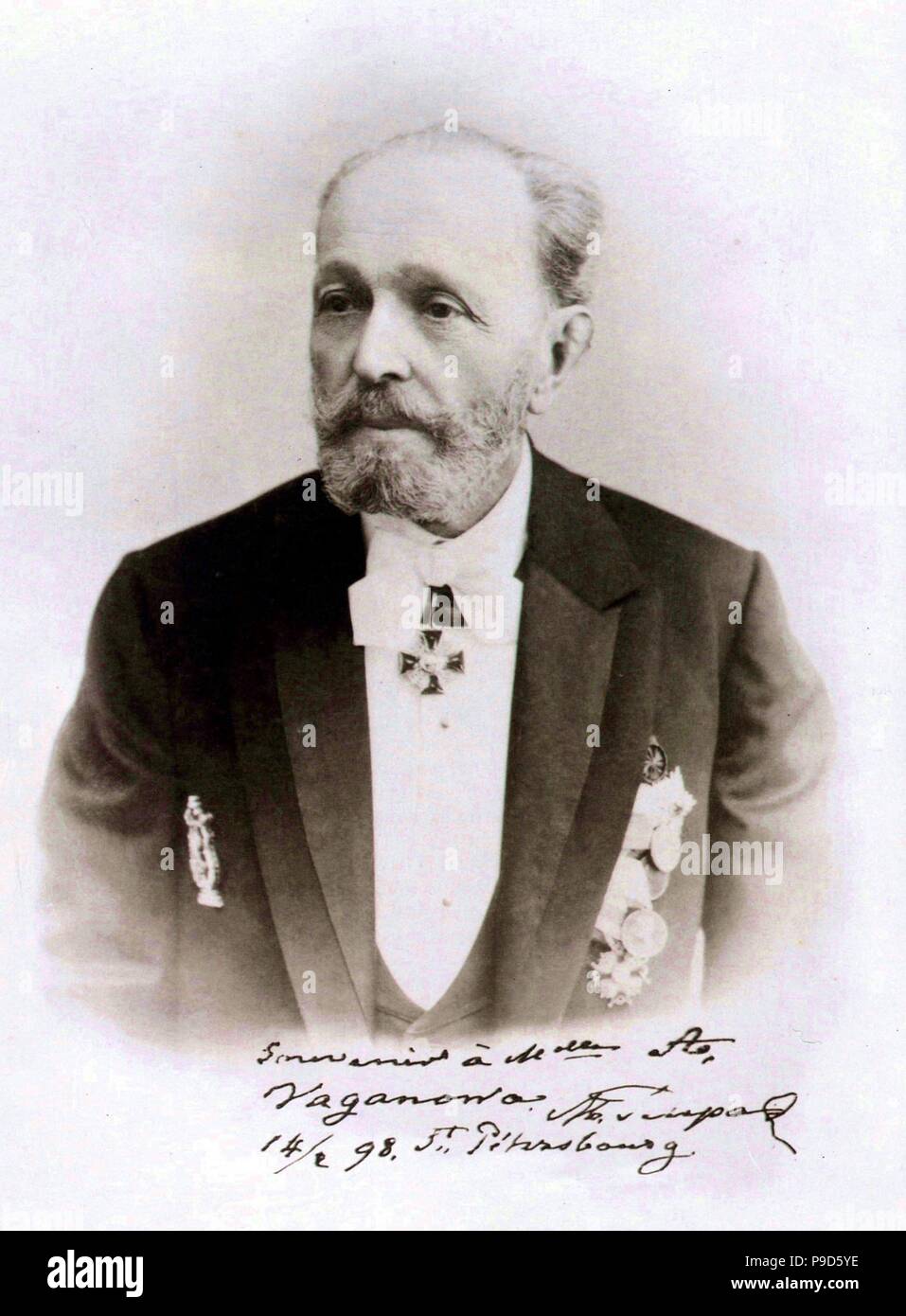 Ballet dancer and choreographer Marius Petipa (1818-1910). Museum ...