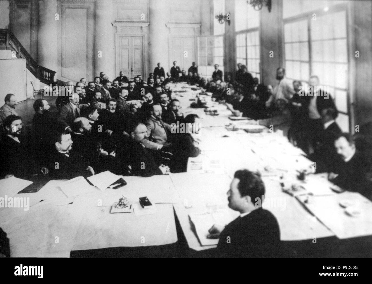 Sitting of the agricultural commission of the First Imperial Duma ...