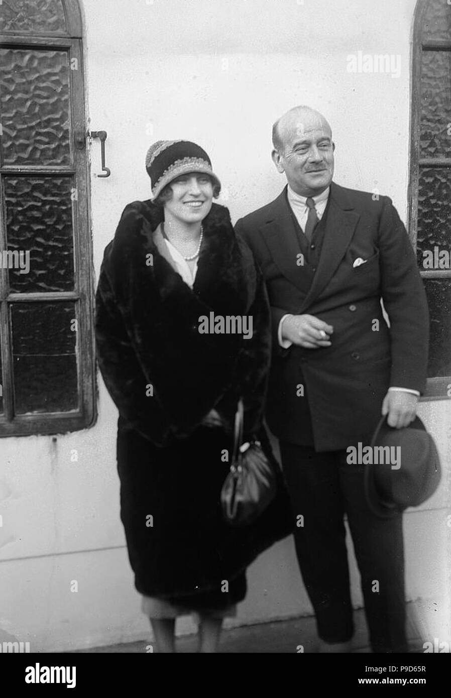 Grand Duke Boris Vladimirovich of Russia (1877-1943) with his wife ...