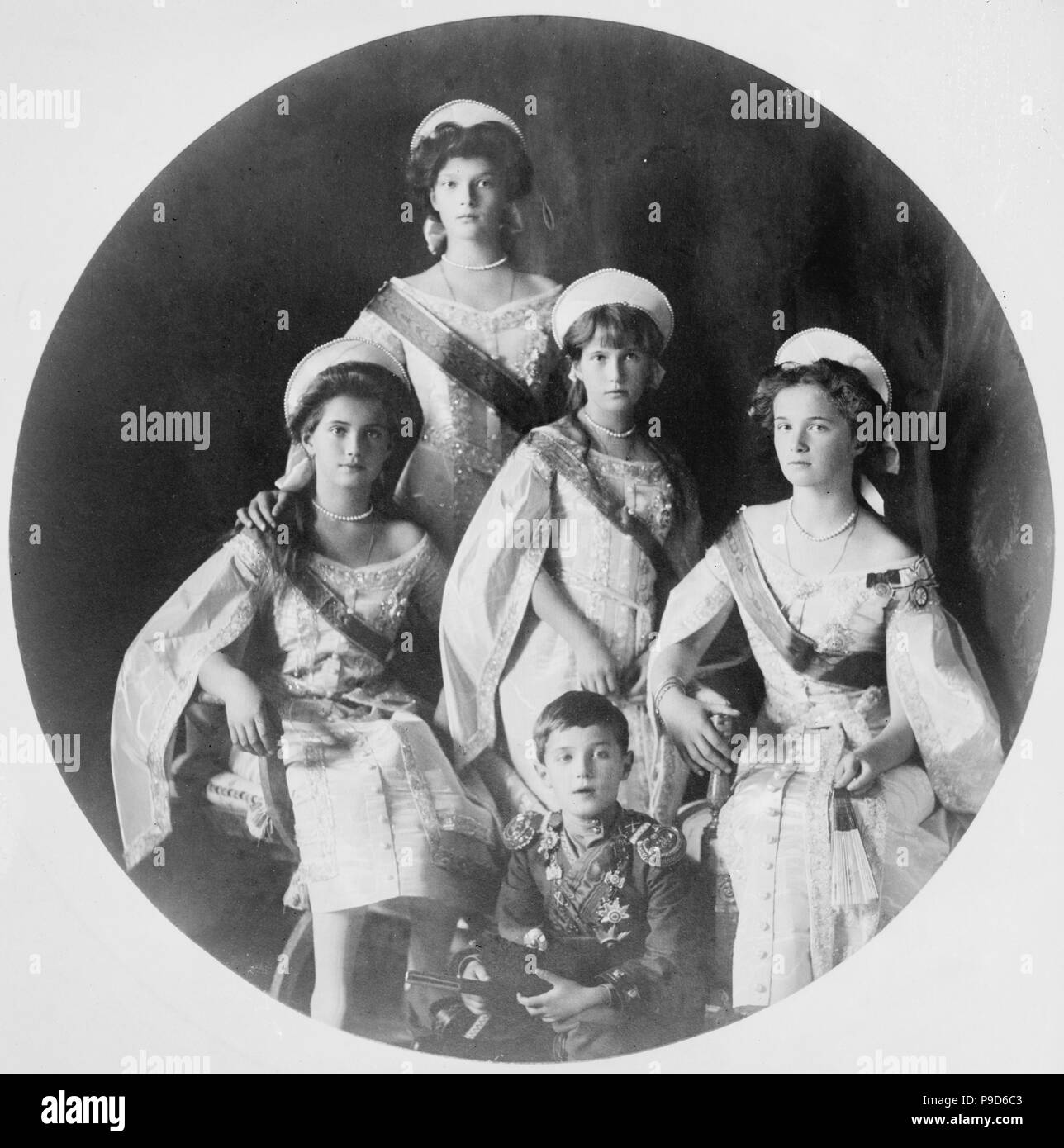 Tsar Nicholas Ii Children High Resolution Stock Photography and Images ...