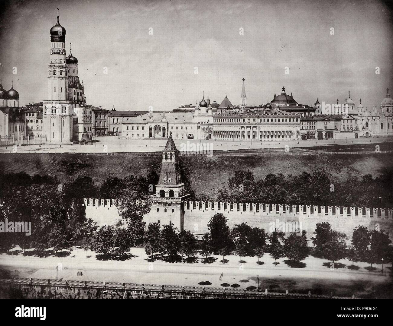 View of the Moscow Kremlin. Museum: PRIVATE COLLECTION Stock Photo - Alamy