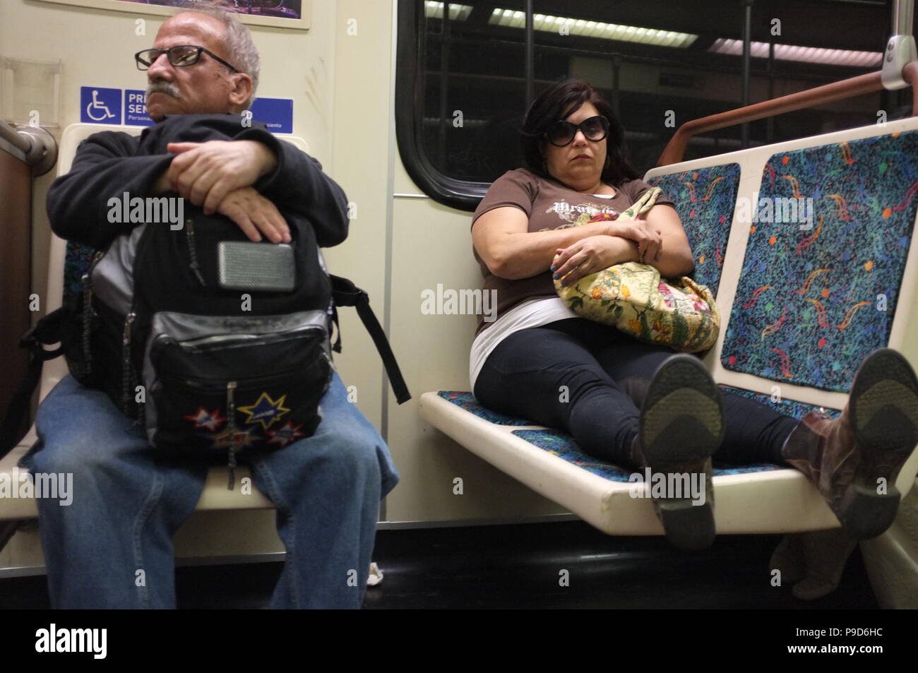 Los Angeles, USA - July 29: Unidentified random people in the streets ...