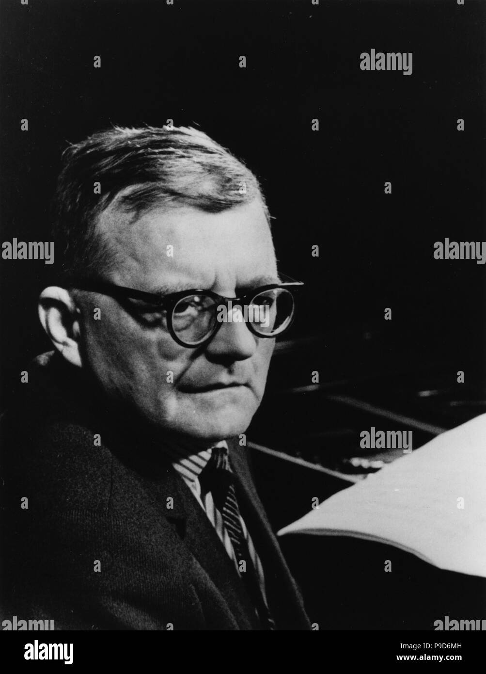 Shostakovich portrait hi-res stock photography and images - Alamy