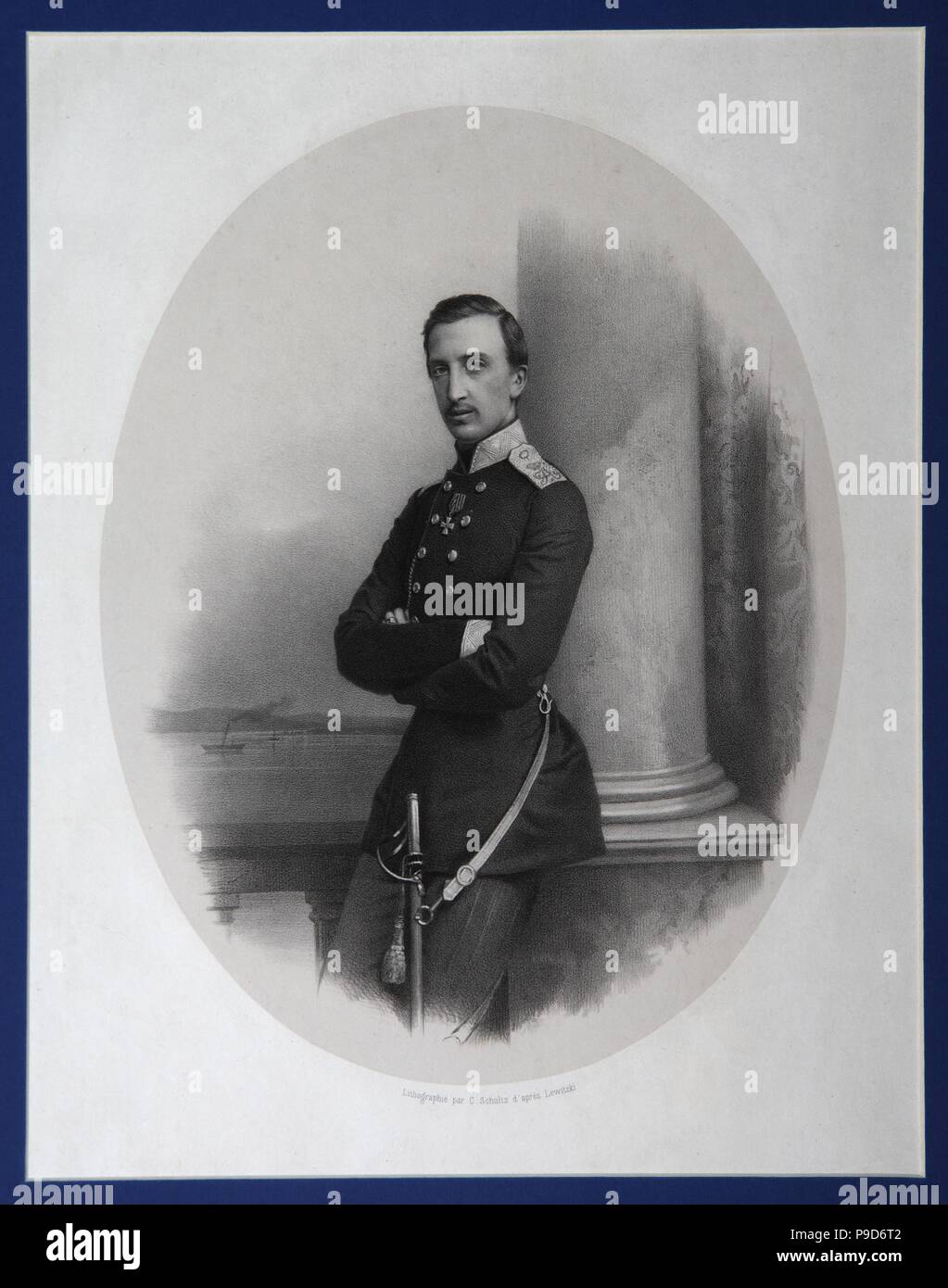 Portrait of Grand Duke Konstantin Konstantinovich of Russia (1858-1915 ...