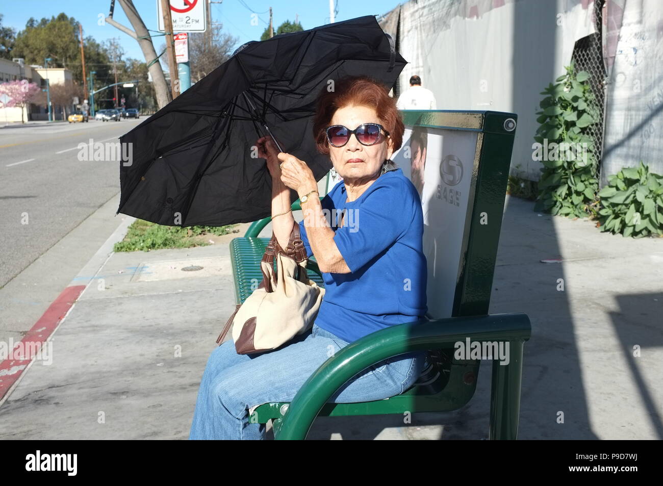 Los Angeles, USA - July 29: Unidentified random people in the streets ...