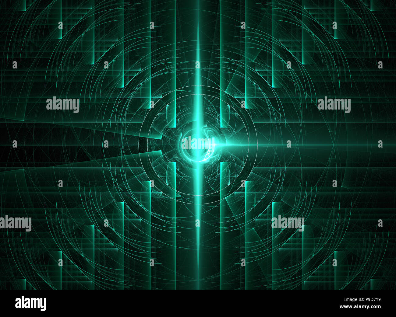 Abstract fractal patterns and shapes. Fractal texture. The colors in ...