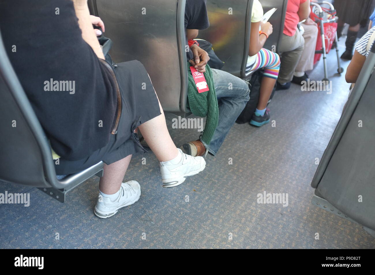 Los Angeles, USA - July 29: Unidentified random people in the streets ...