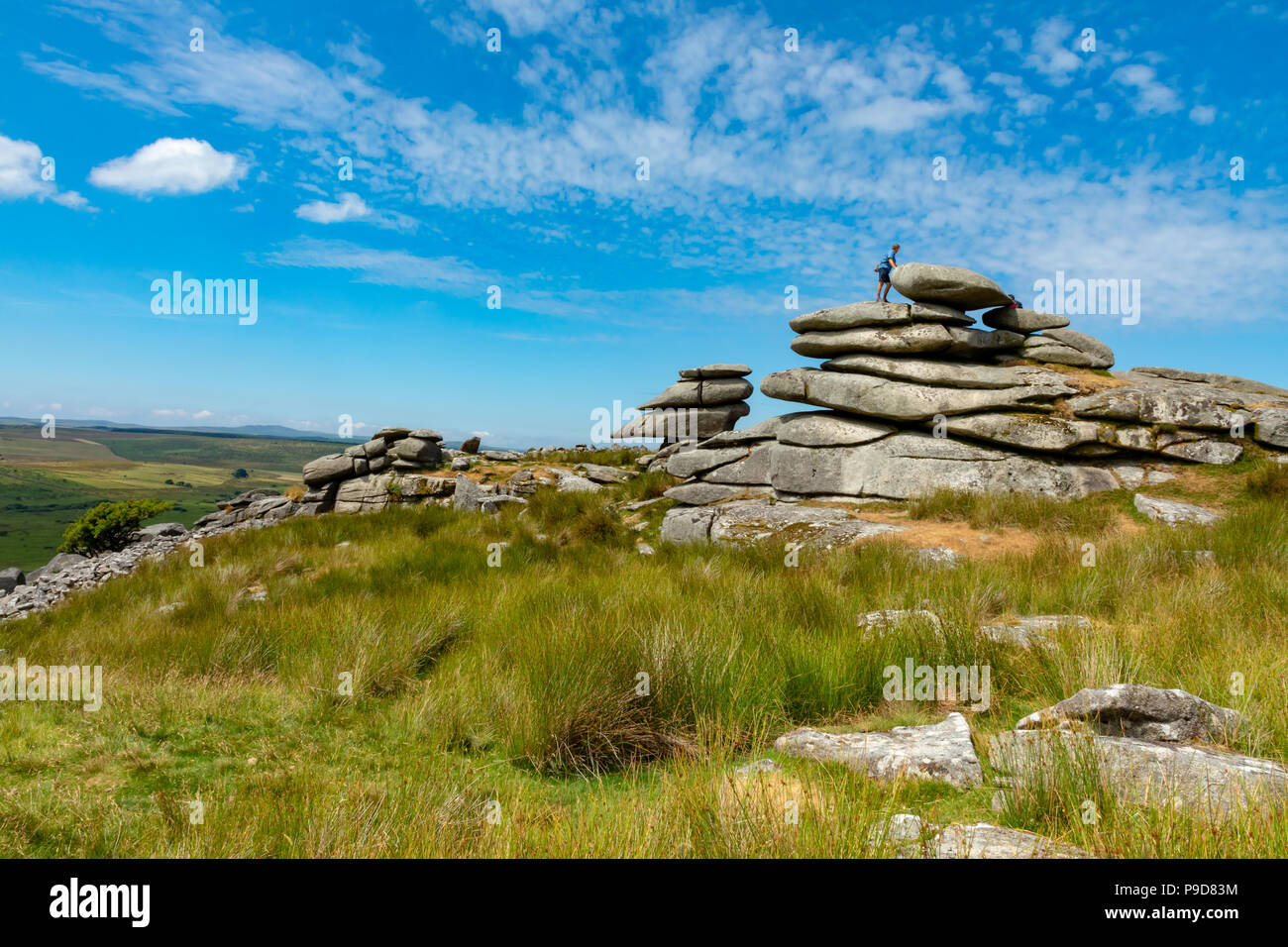 Minions Bodmin Moor Cornwall England July 12, 2018 The Cheesewring ...