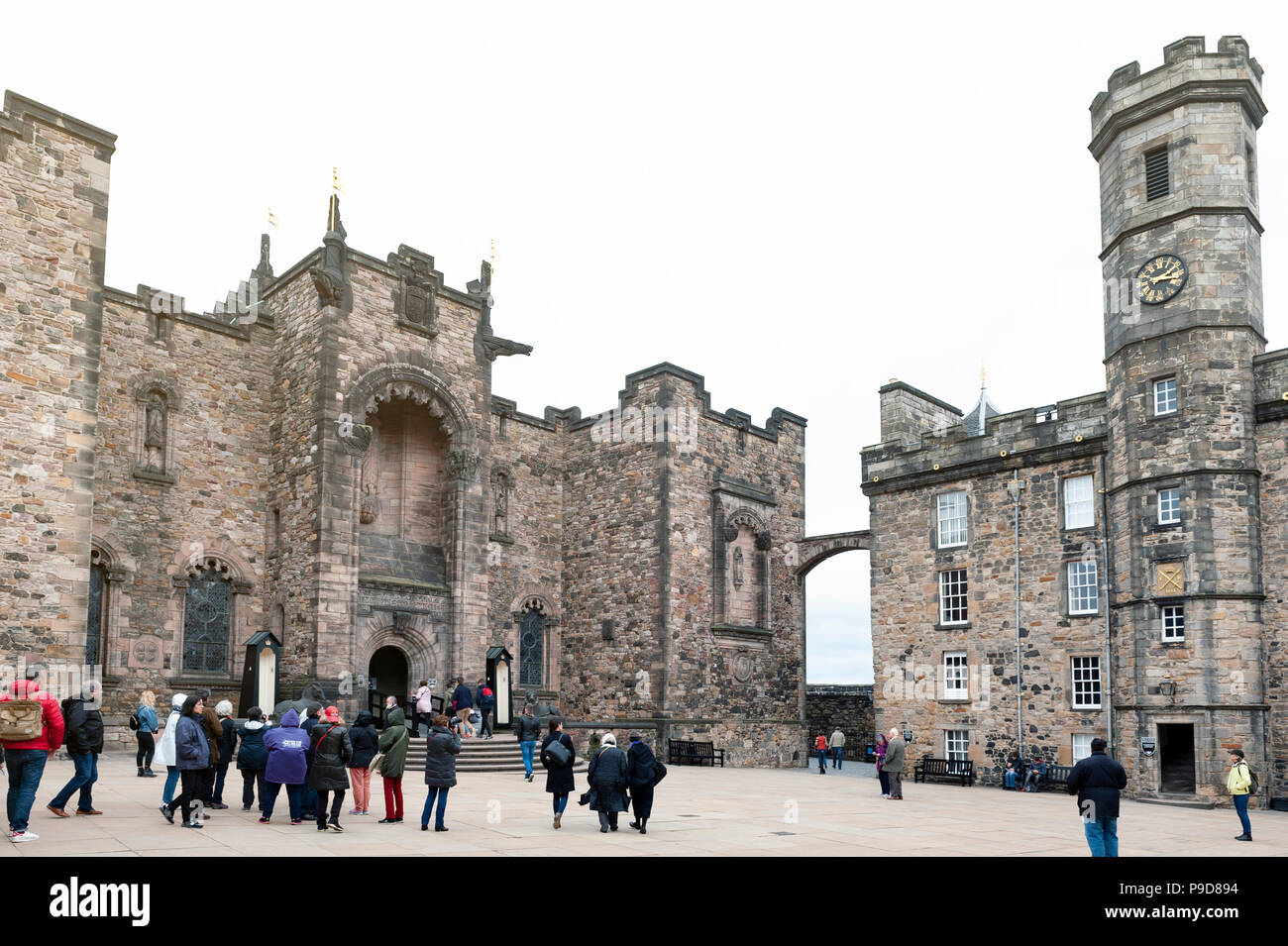 The Crown Square comprised of Scottish National War Memorial, Royal ...