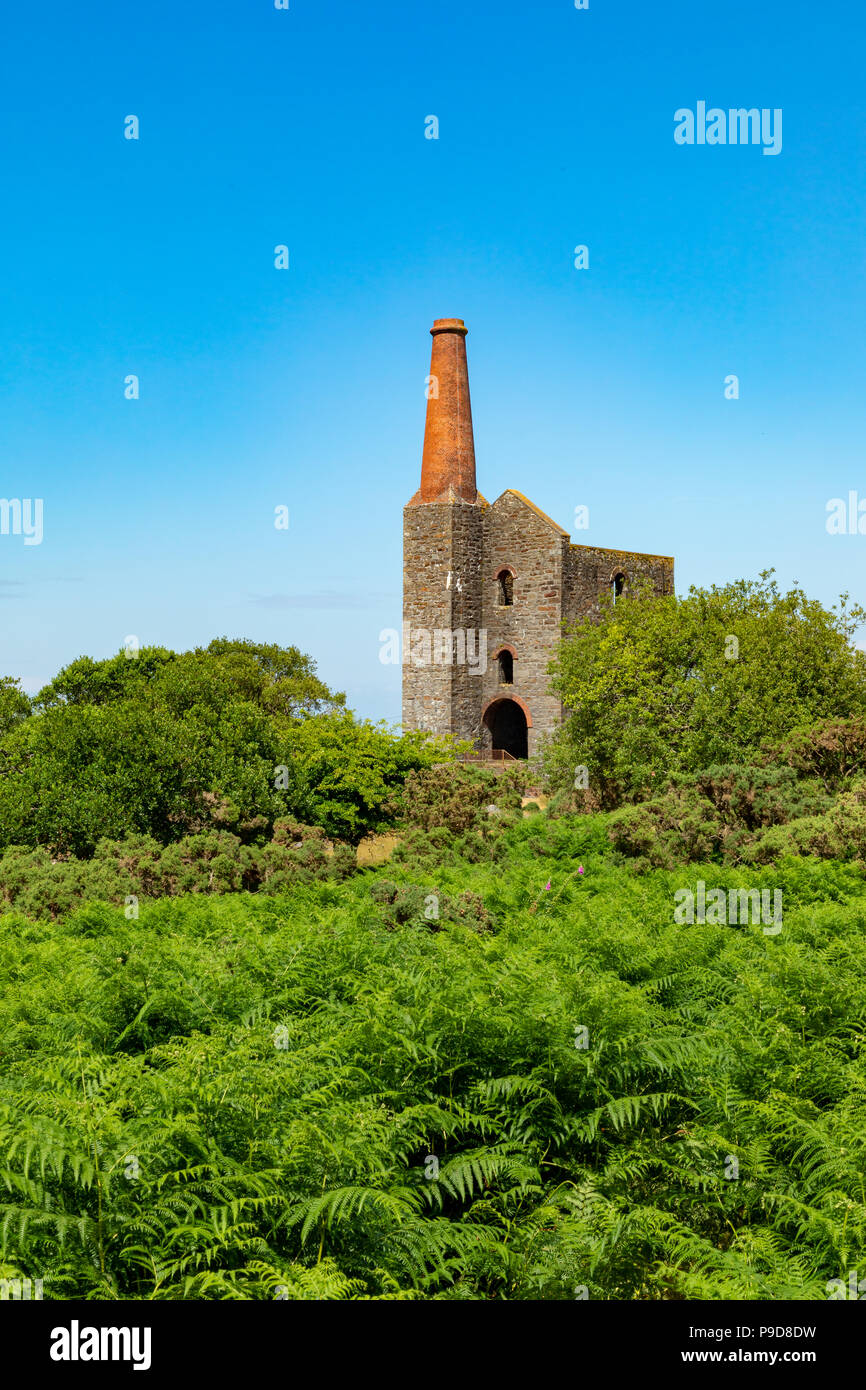 Minions Bodmin Moor Cornwall England July 12, 2018 The remains of the ...