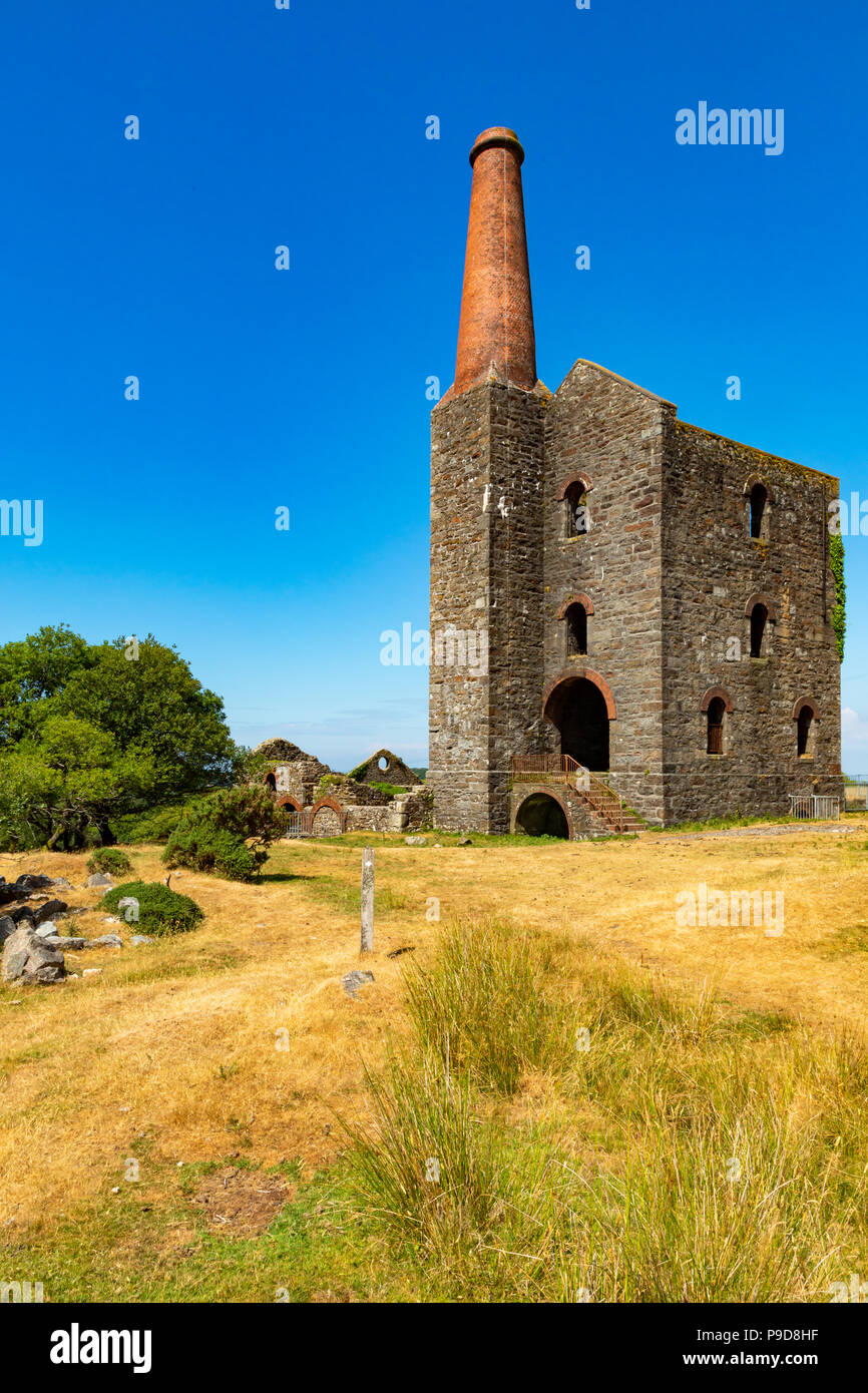 Minions Bodmin Moor Cornwall England July 12, 2018 The remains of the ...