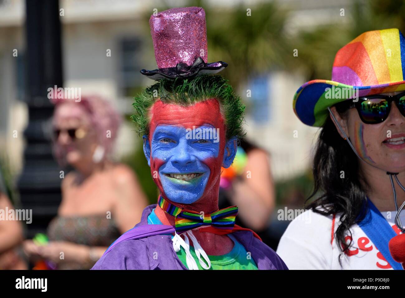 Worthing Pride 2018 The town in West Sussex held it's first ever Pride ...