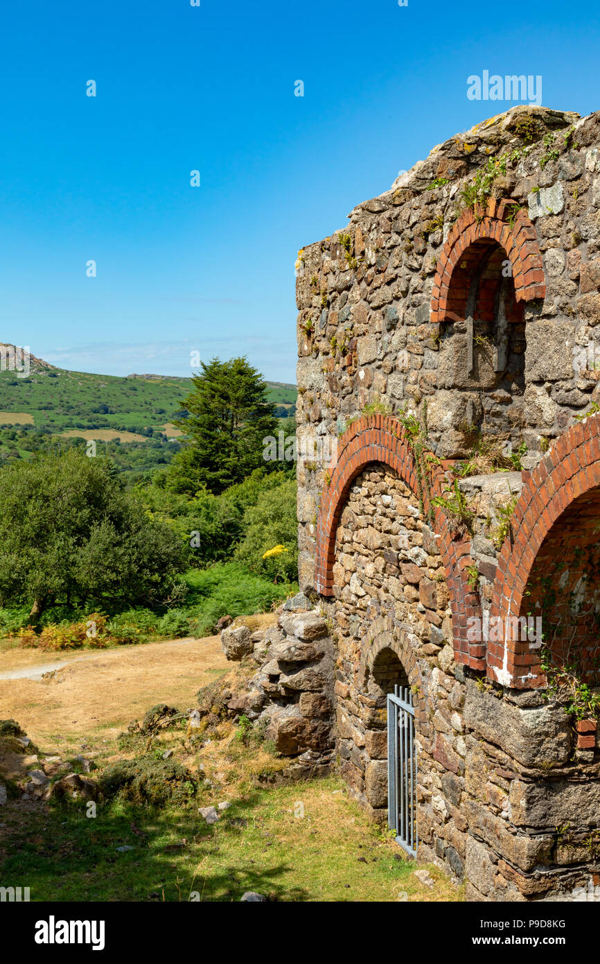 Minions Bodmin Moor Cornwall England July 12, 2018 The remains of the ...