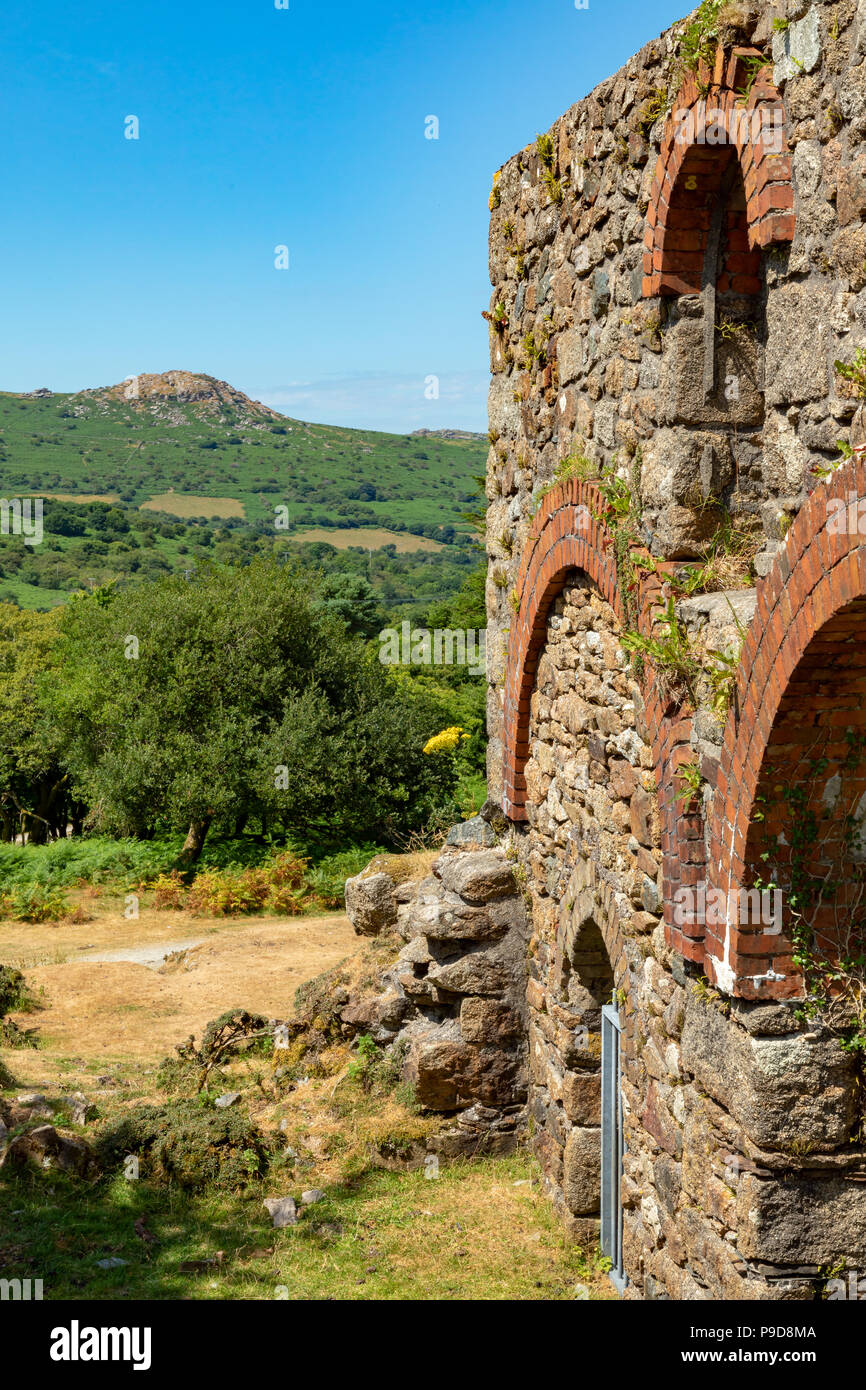 Minions Bodmin Moor Cornwall England July 12, 2018 The remains of the ...