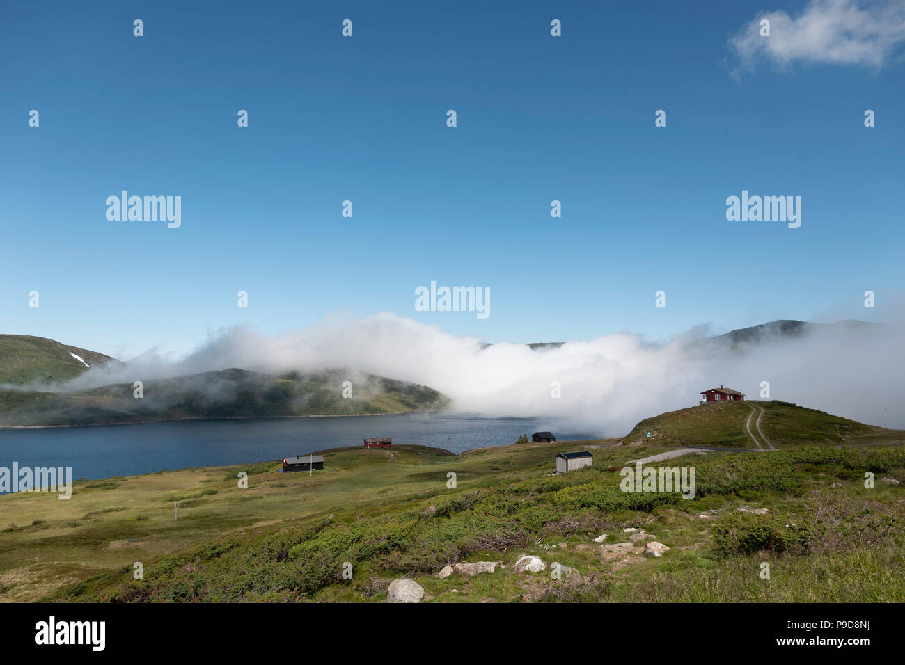 Voss to Vangsnes road trip, Norway Stock Photo - Alamy