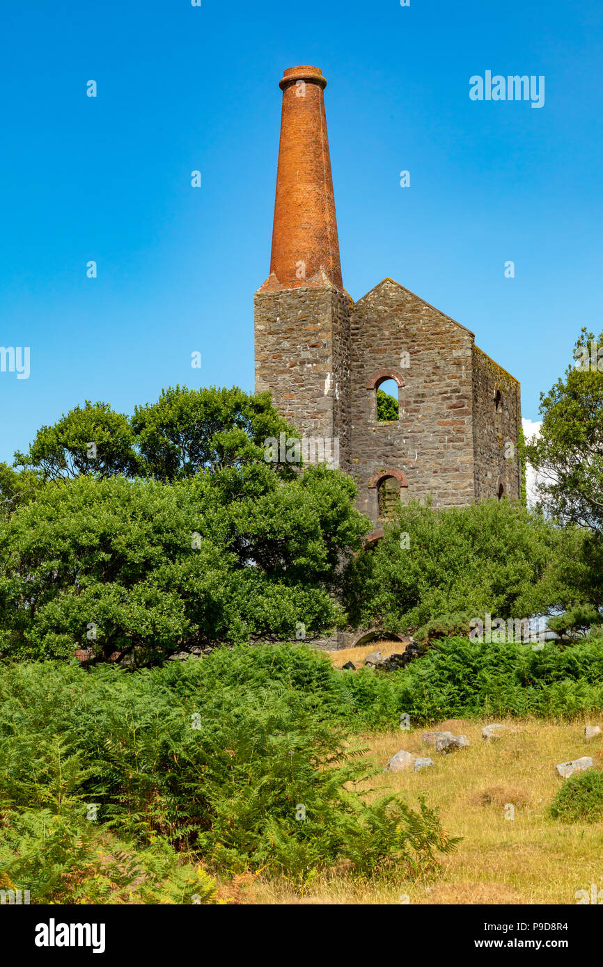 Minions Bodmin Moor Cornwall England July 12, 2018 The remains of the ...