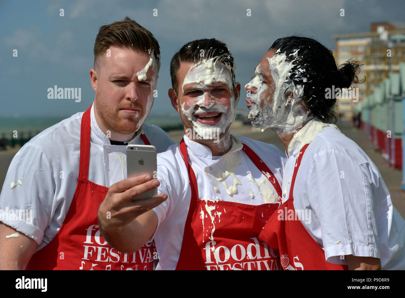 Masterchef Champion 2018 Kenny Tutt (C), Michelin-starred Matt Gillan ...
