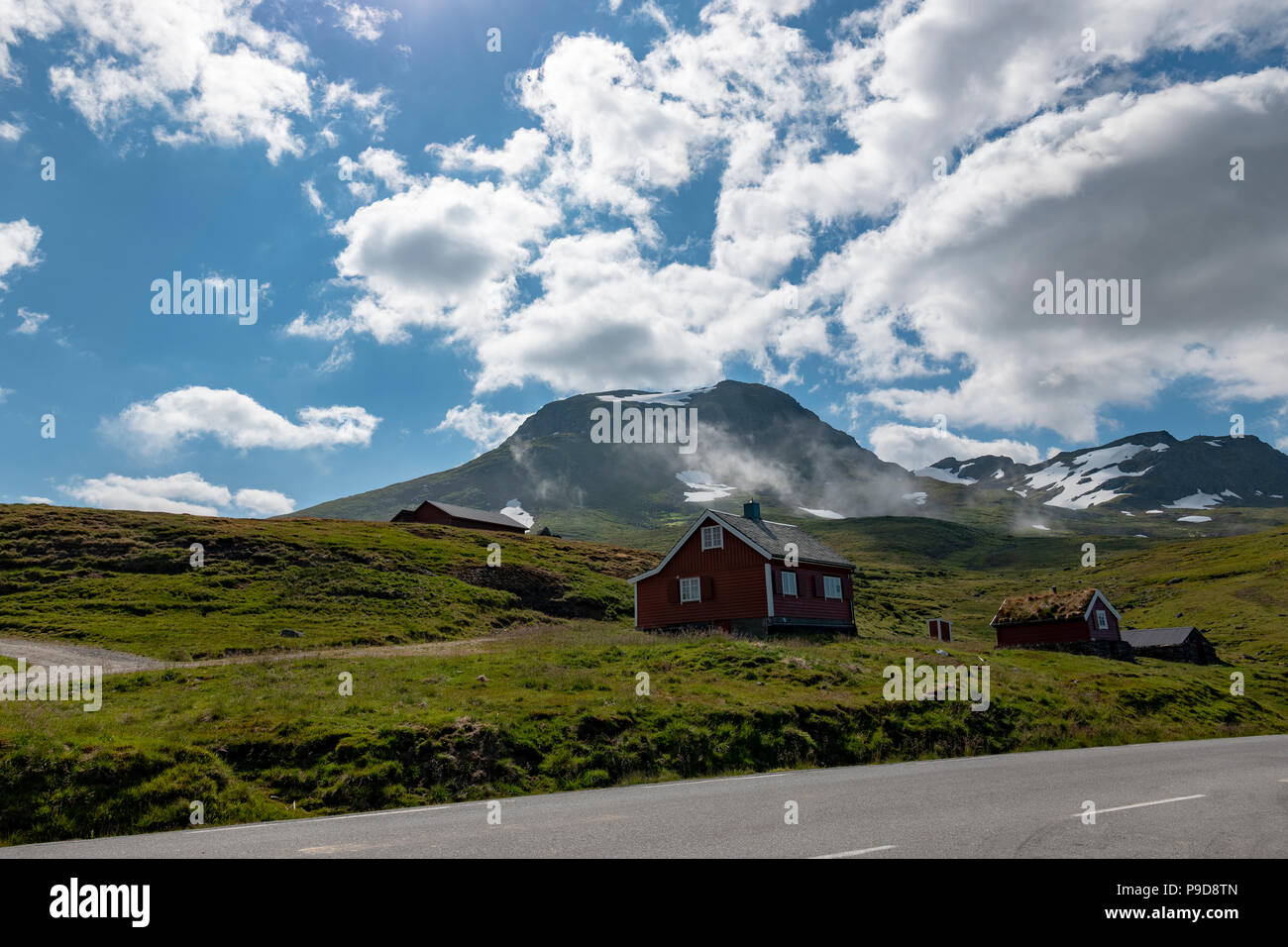 Voss to Vangsnes road trip, Norway Stock Photo - Alamy
