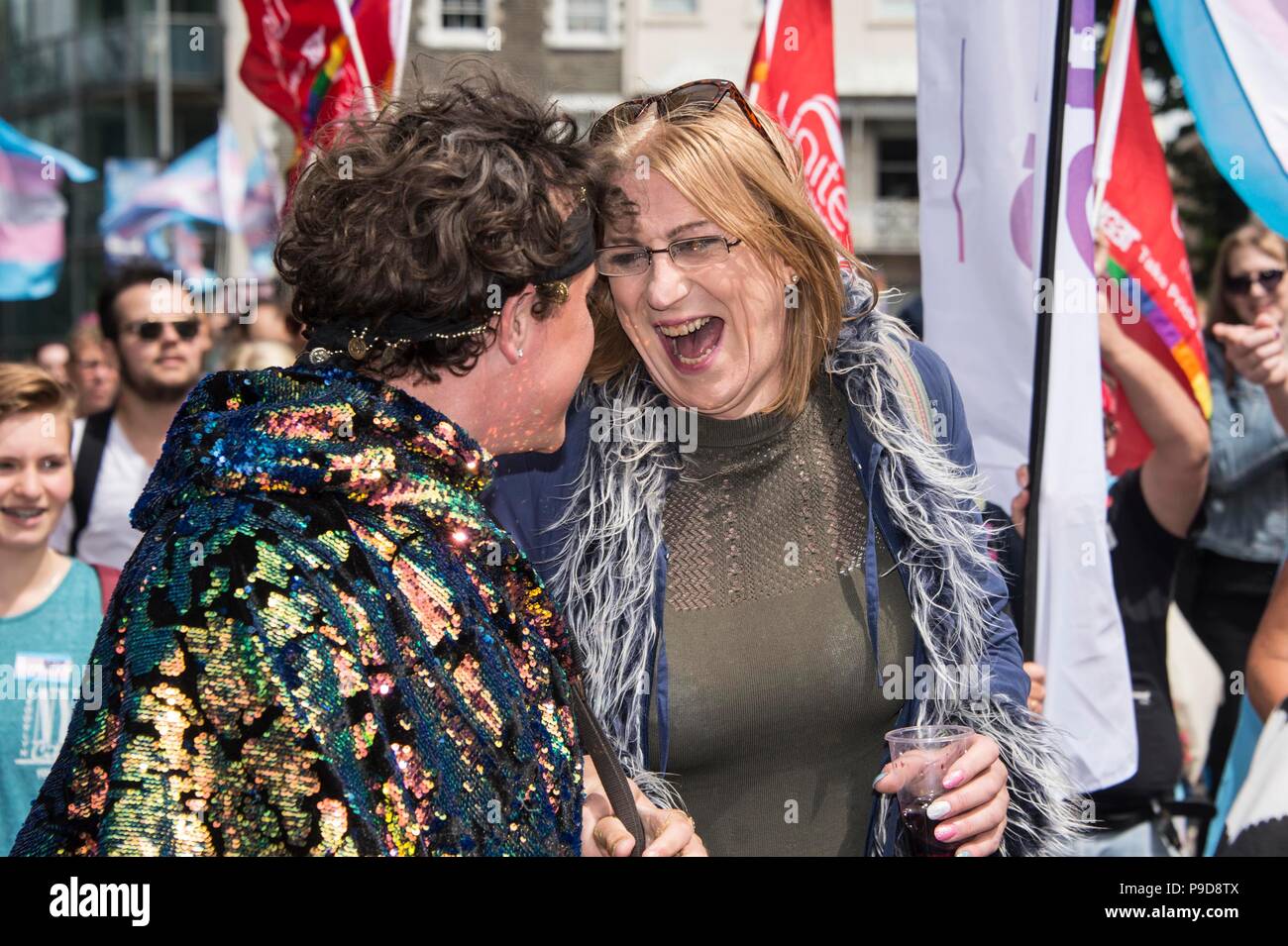 Brighton transgender pride hi-res stock photography and images - Alamy