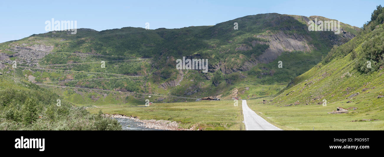 Voss to Vangsnes road trip, Norway Stock Photo - Alamy