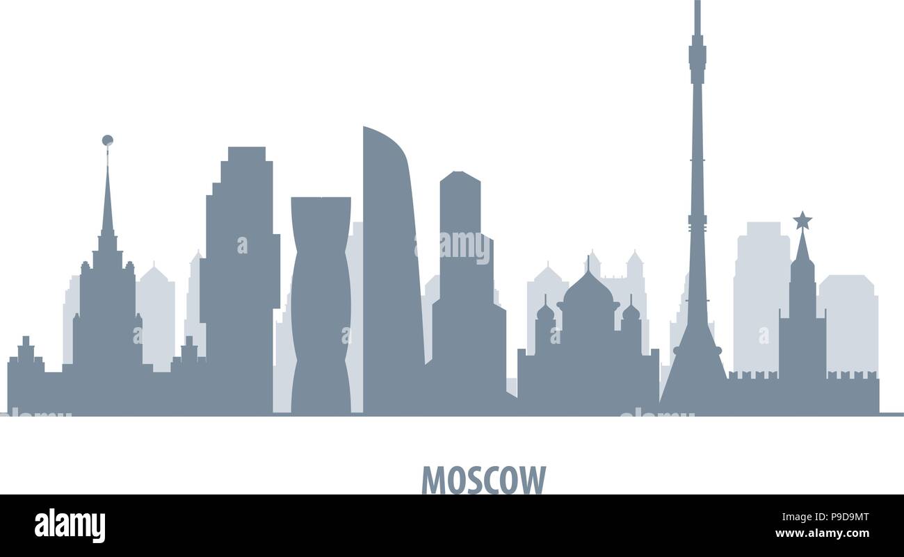 Famous landmark in moscow Stock Vector Images - Alamy
