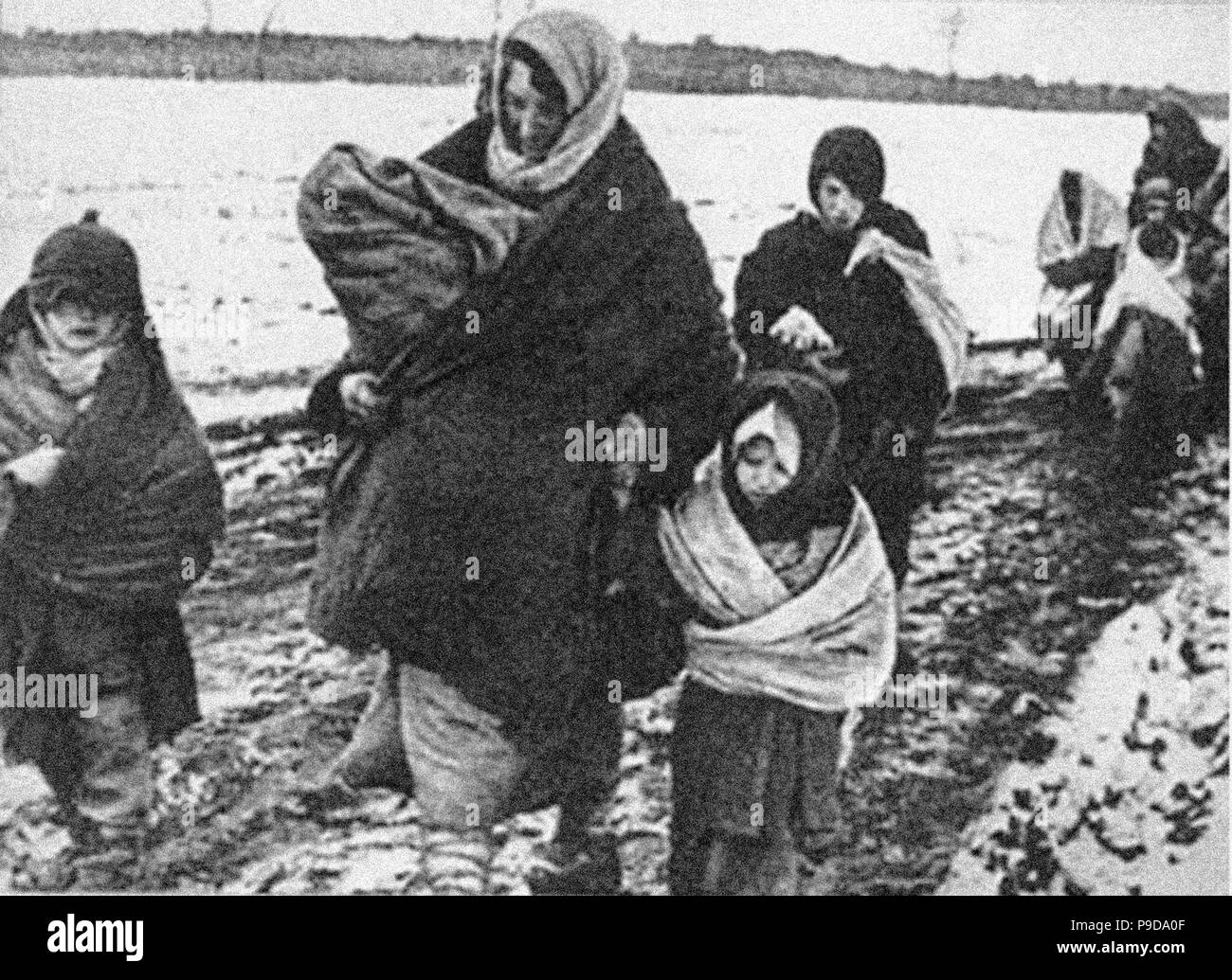 Deportation of the Crimean Tatars. Museum: PRIVATE COLLECTION Stock ...